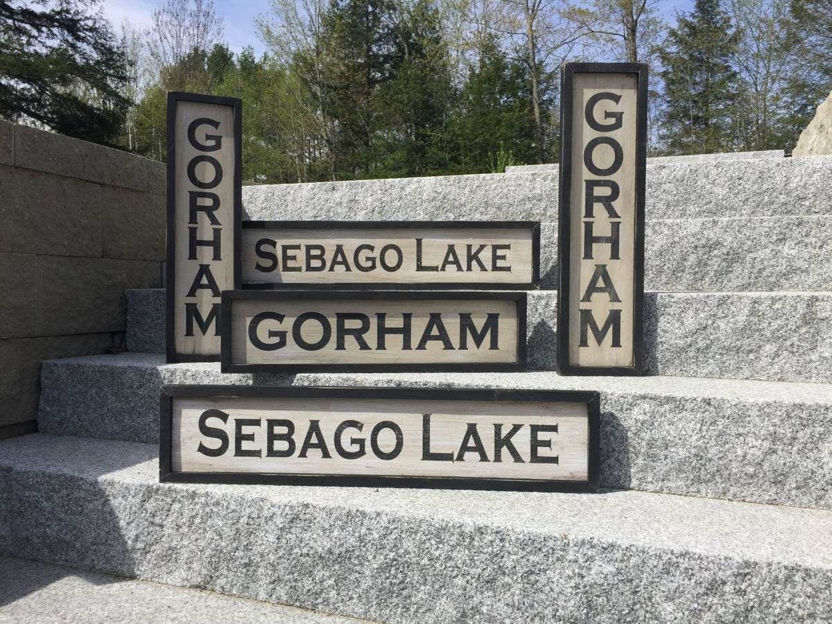 Vintage & Distressed Signs – Maine Sign Company